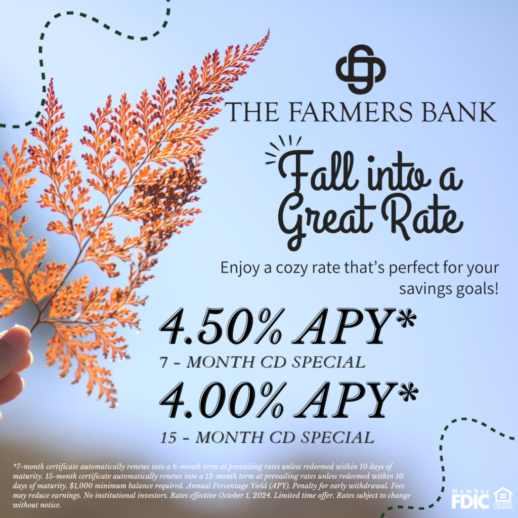 The Farmers Bank – Helping You Grow